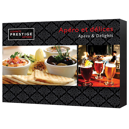 Coffrets Prestige : Apéro et délices | Idée Cadeau Québec