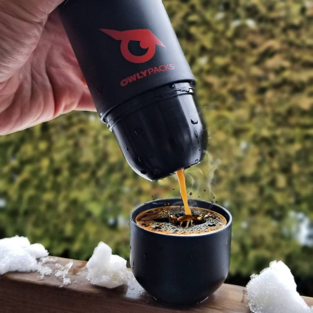 Cafetière de camping Espress'Owl | Idée Cadeau Québec